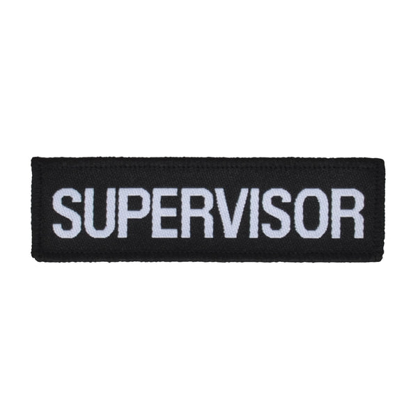 Security Badge - Sew on Badge - Supervisor Badge - Woven Badge - Peter ...
